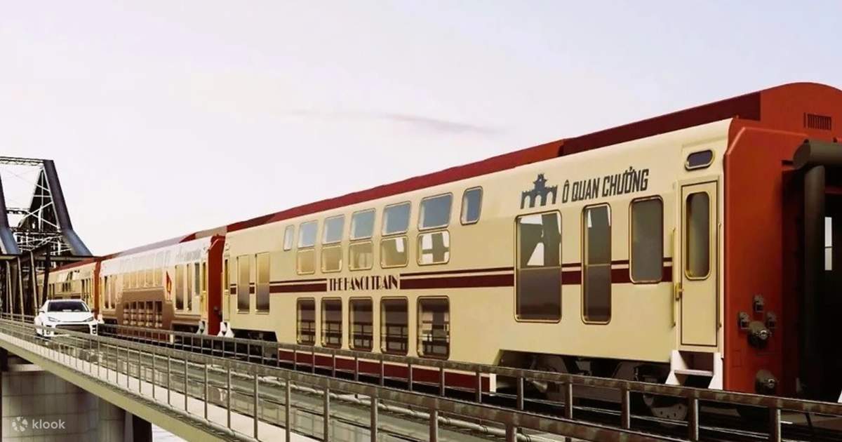 Ha Noi 5 Cua O double-decker Heritage Train - Klook New Zealand